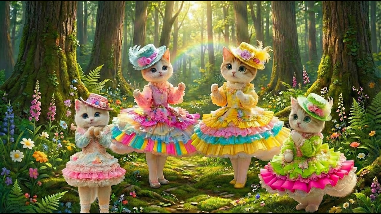 Dancing Cat|Fun Cat Dance|Relaxing Cat Dance#kpop #cat#猫ダンス #고양이댄스 ...