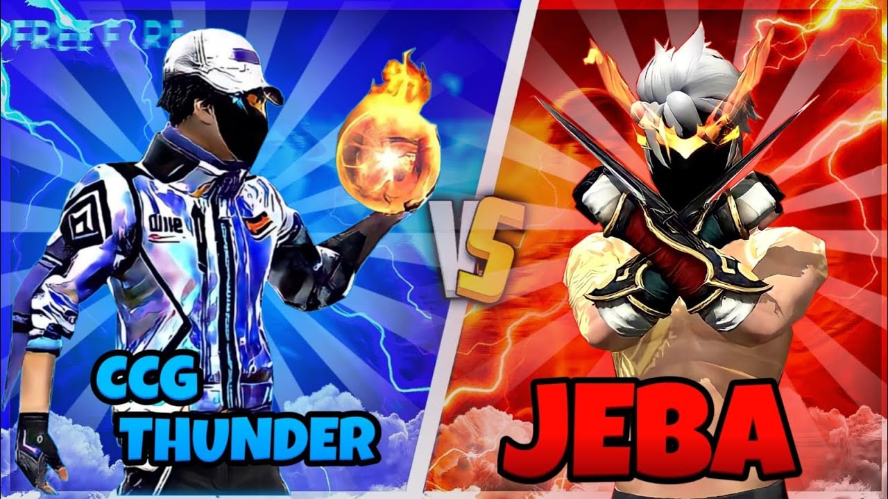 CCG-THUNDER VS JEBA FF ONE TAP ONLY | FRIENDLY MATCH - YouTube