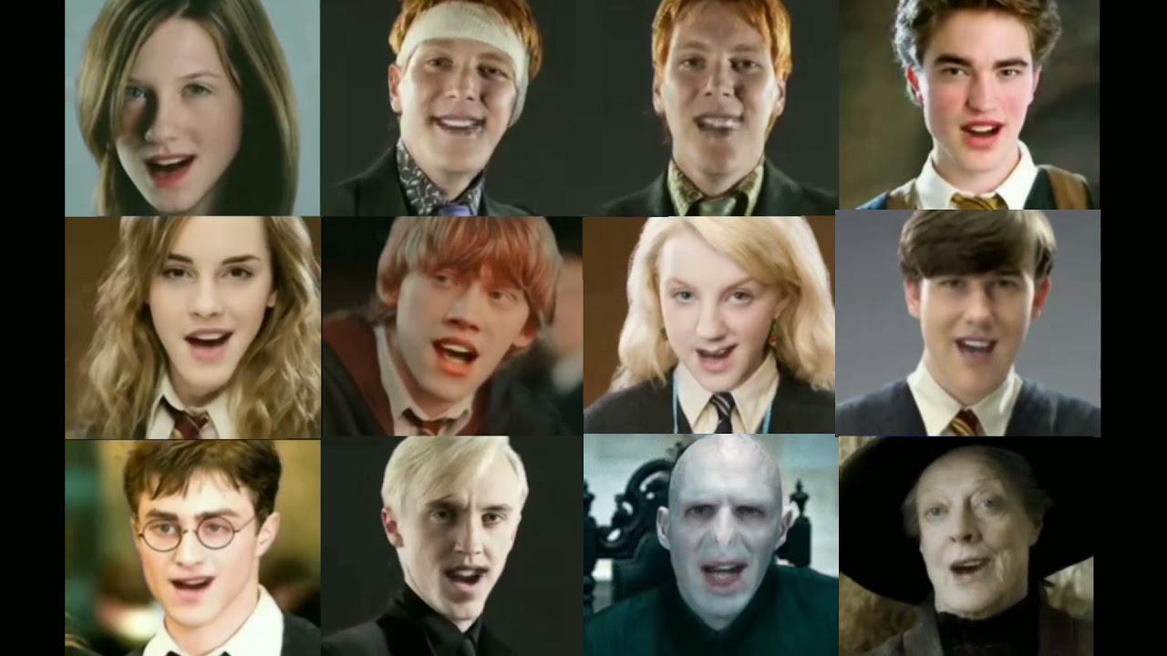 Harry Potter Characters Singing | Numa Numa - YouTube