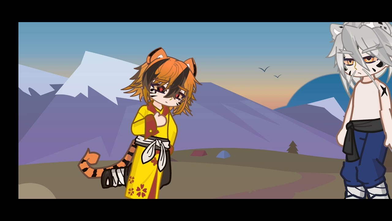 ~Love eyes~ 🐯Tigress and Po🐼 [Kung fu panda] Gacha life 2 - YouTube