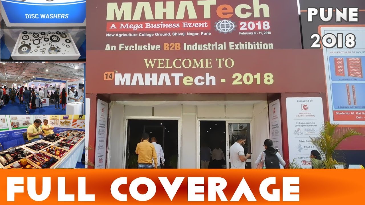 FULL COVERAGE | MAHATech Industrial Exhibition | Pune 2018 | - YouTube