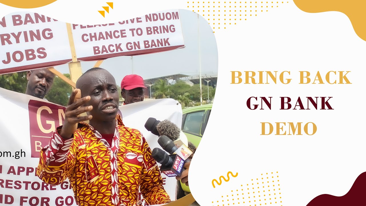 One man demo: Bring back GN Bank - Former GN employee petitions ...