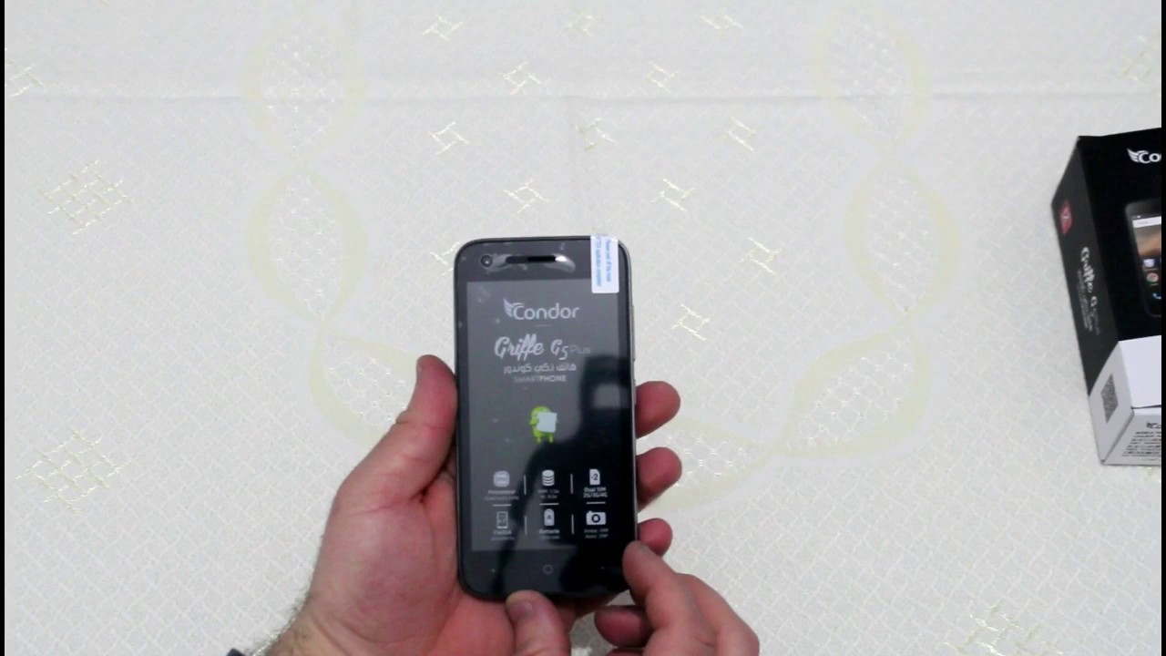 فتح سريع لعلبة الهاتف CONDOR Griffe G5 Plus - YouTube