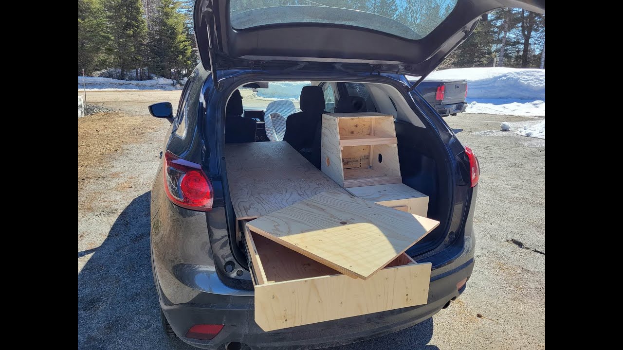 2016 MAZDA CX-5 MICRO CAMPER SUV CONVERSION. #SUMMER2023 TRAVEL - YouTube