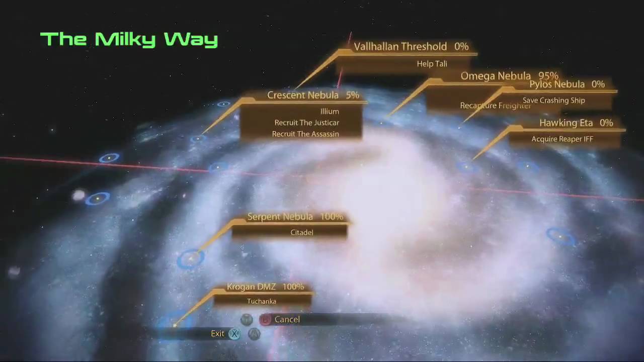 Omega Nebula Mass Effect