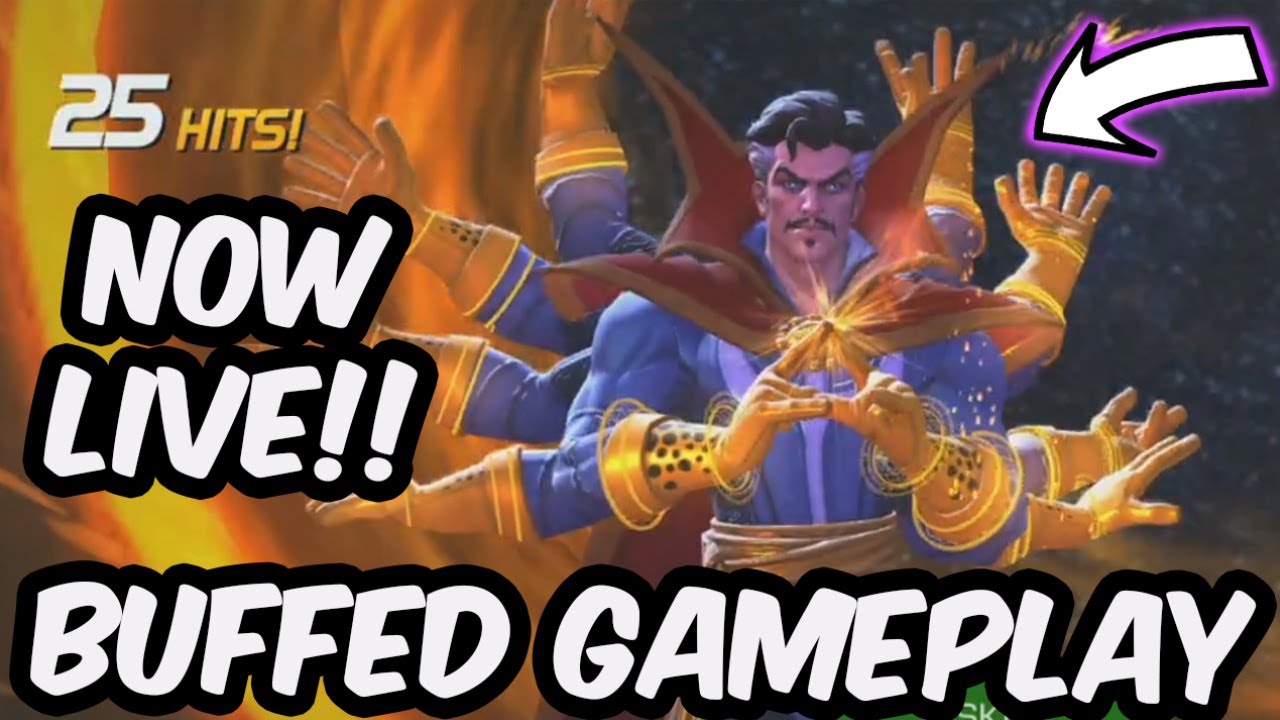 Dr. Strange Buff IS FINALLY LIVE!! - Buffed First Impressions Gameplay ...
