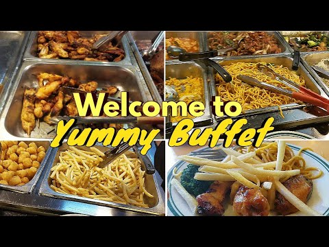 Eating Lunch in Yummy Buffet! 🍗🍲🍖🥖 - YouTube