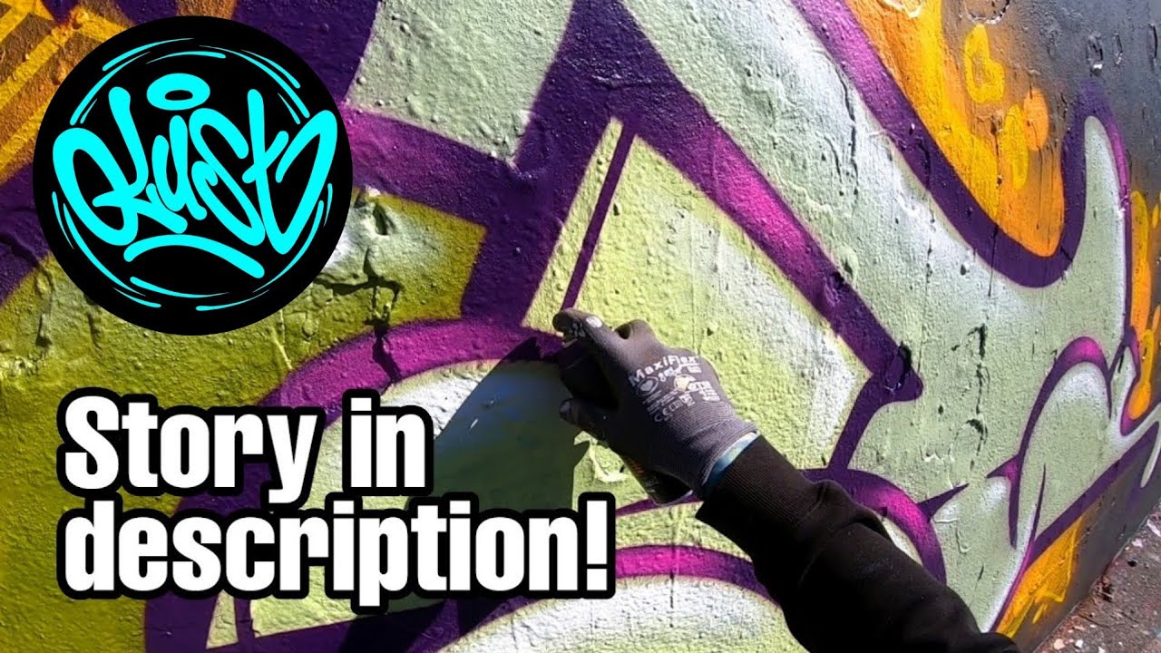 GRAFFITI - HOW I PAINT AFTER 4 YEARS OF PRACTICE - YouTube