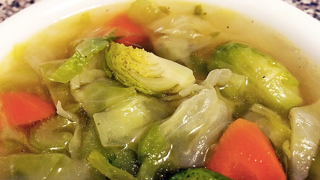 SUPER HEALTHY Cabbage And Brussels Sprouts Soup Instant Pot Teacher super-healthy-cabbage-and-brussels-sprouts-soup-instant-pot-teacher