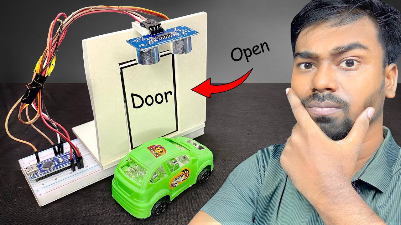 DIY Automatic door Opener || MI BIGGANI - YouTube