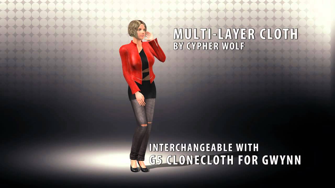 New Cypher Wolf's Multi-Layer Cloth demo - YouTube