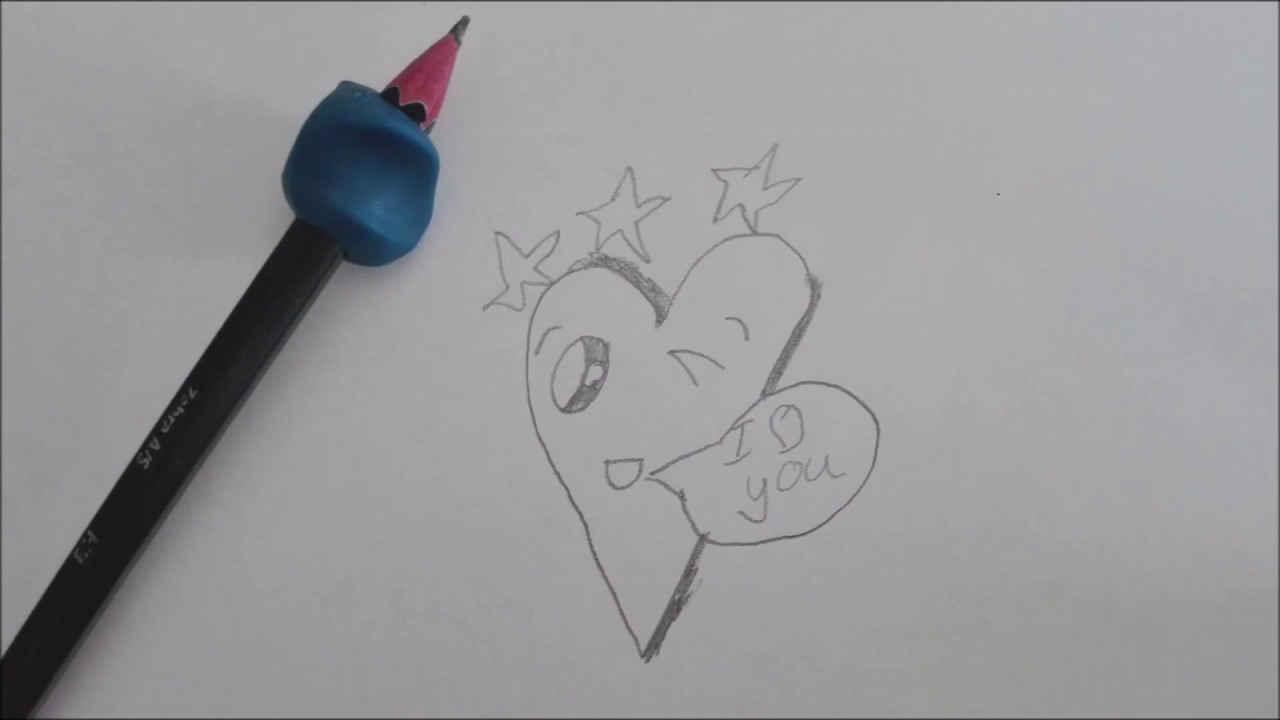 Cute drawing by twix. Step by step. - YouTube