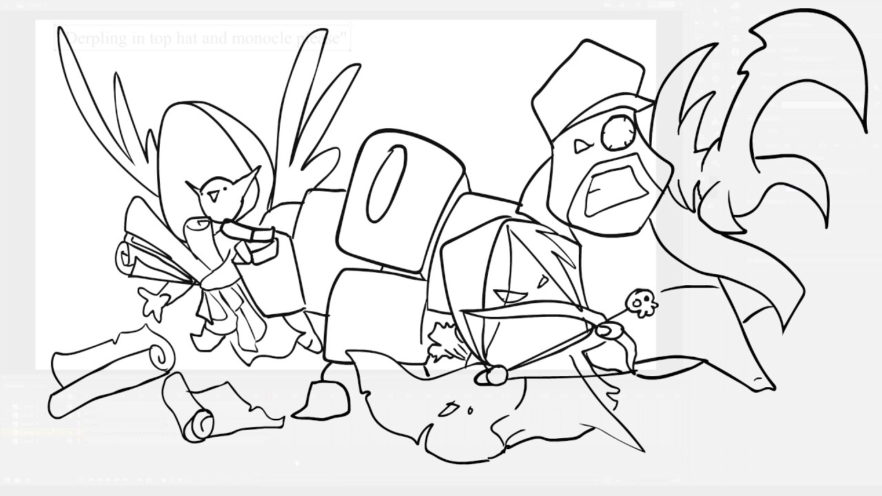 Speed Draw MOAR! for Indiegogo Backers! - YouTube