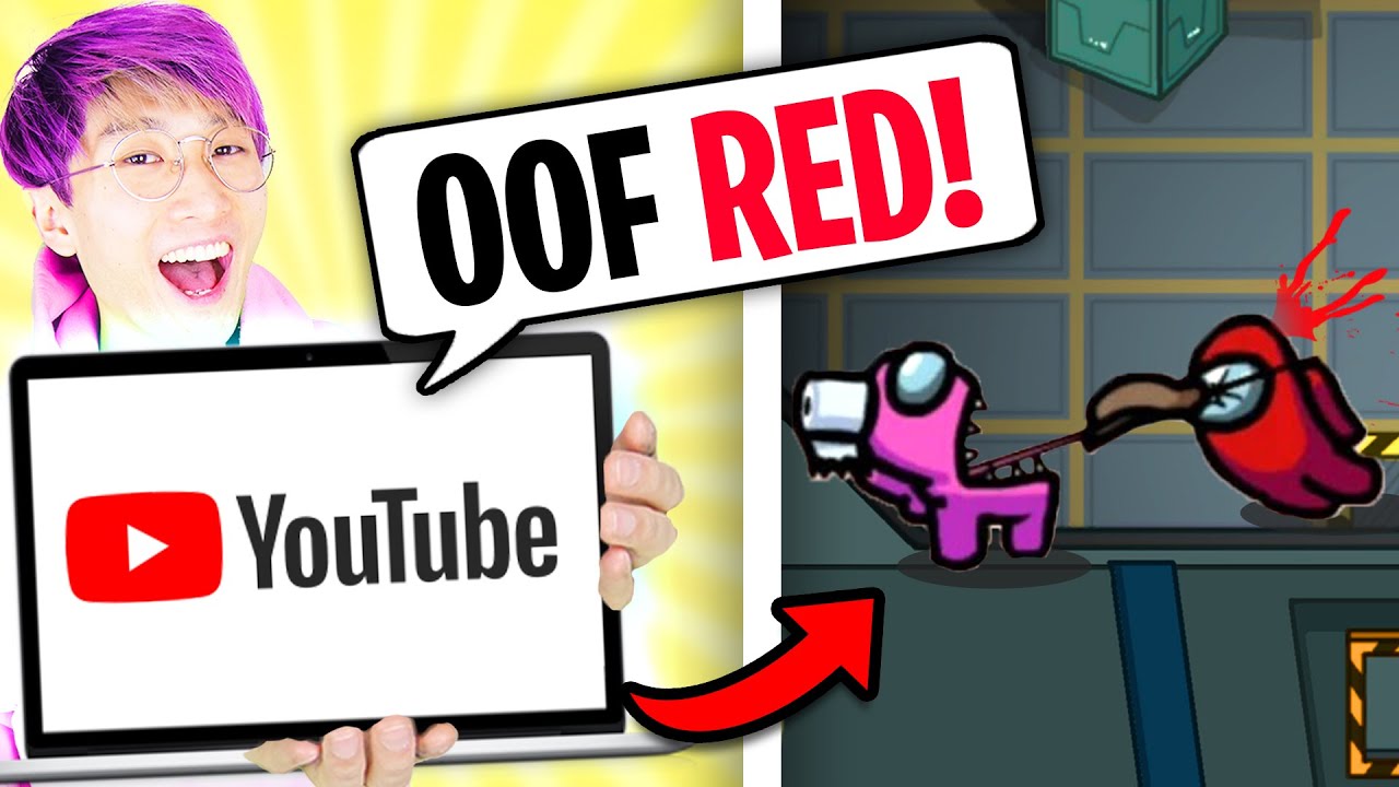 Can We Let YOUTUBE DECIDE Who We OOF In AMONG US!? (900 IQ AMONG US ...