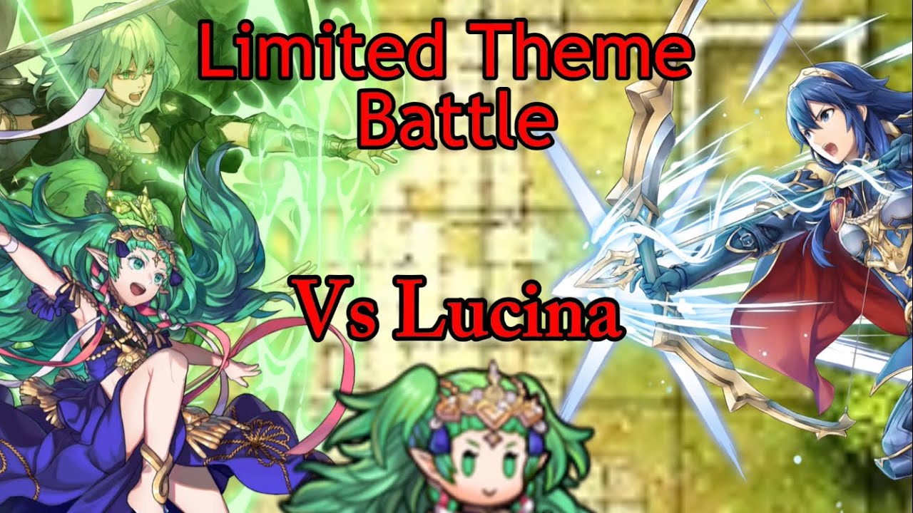 FEH Sothis and Fallen Byleth vs Legendary Lucina (Limited theme battle ...