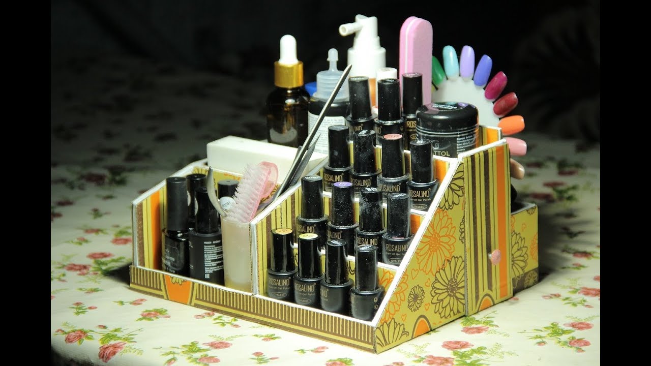 DIY MAKEUP ORGANIZER. DIY makeup organizer drawers. How to make makeup ...