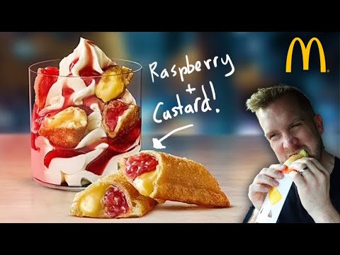 McDonald's Raspberry & Custard Pie AND McFlurry. How Did They Do Manage ...