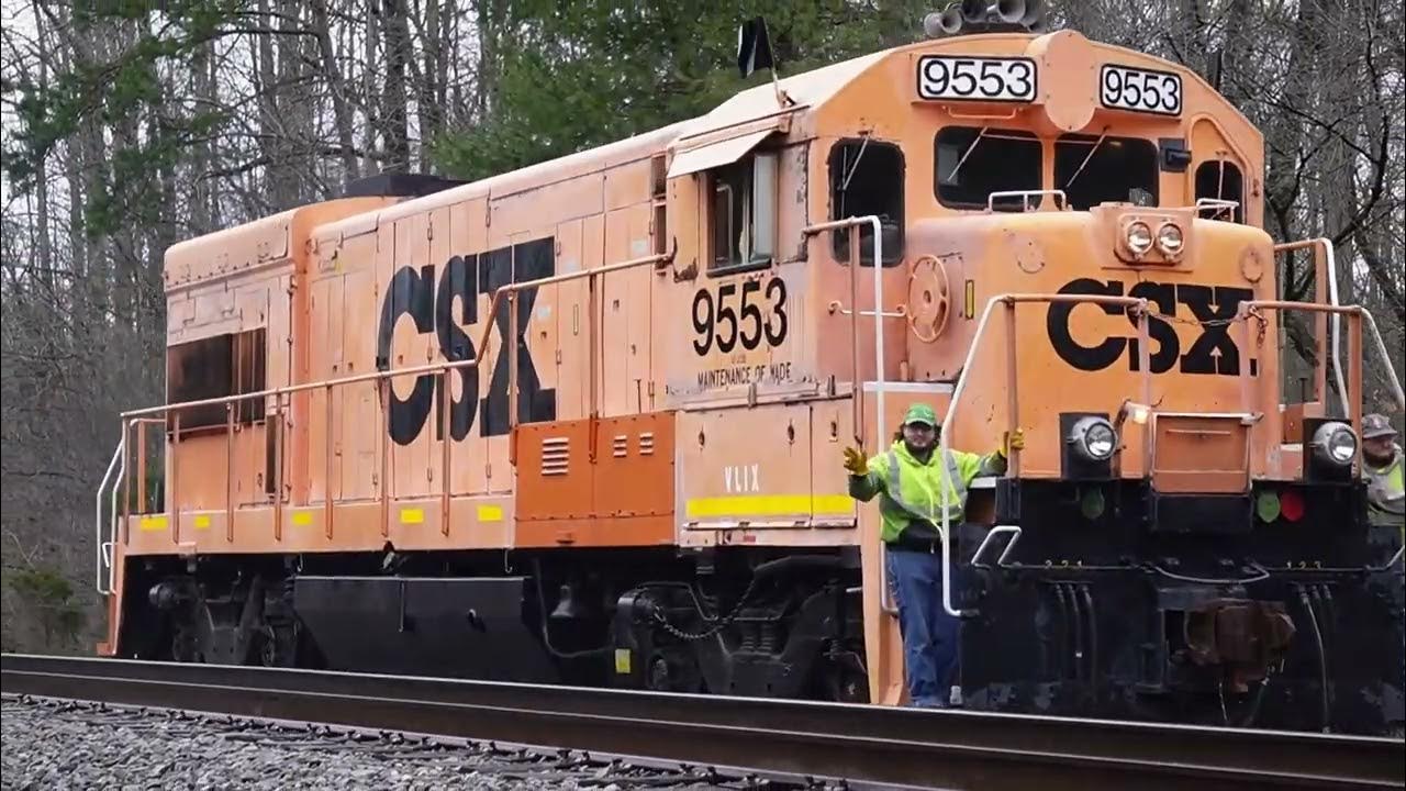 A Radioactive Pumpkin (CSX U23b 9553) - YouTube