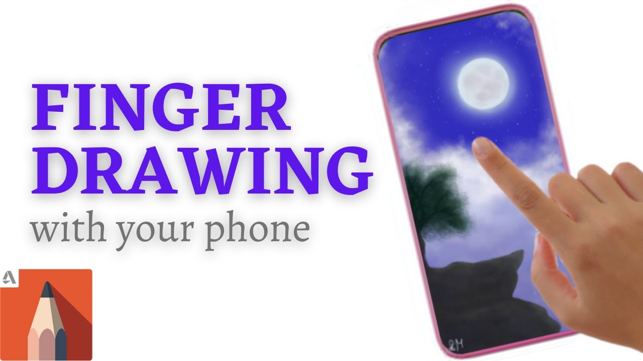 How to draw with your finger using Autodesk Sketchbook - YouTube