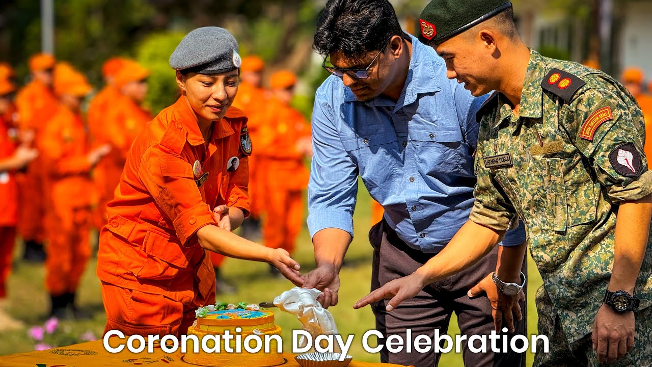 Coronation Day Celebration at Gyelpozhing DSP Training Centre - YouTube