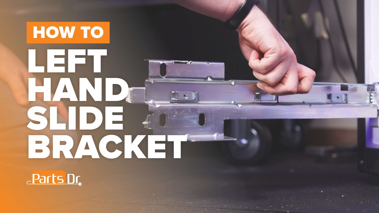 How to replace Left Hand Slide Bracket part # WR17X13145 on your GE ...