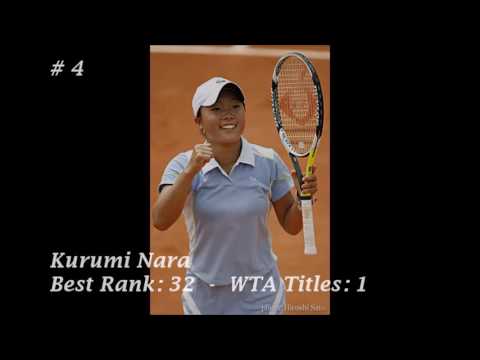 Top 10 - WTA Japanese Tennis Players