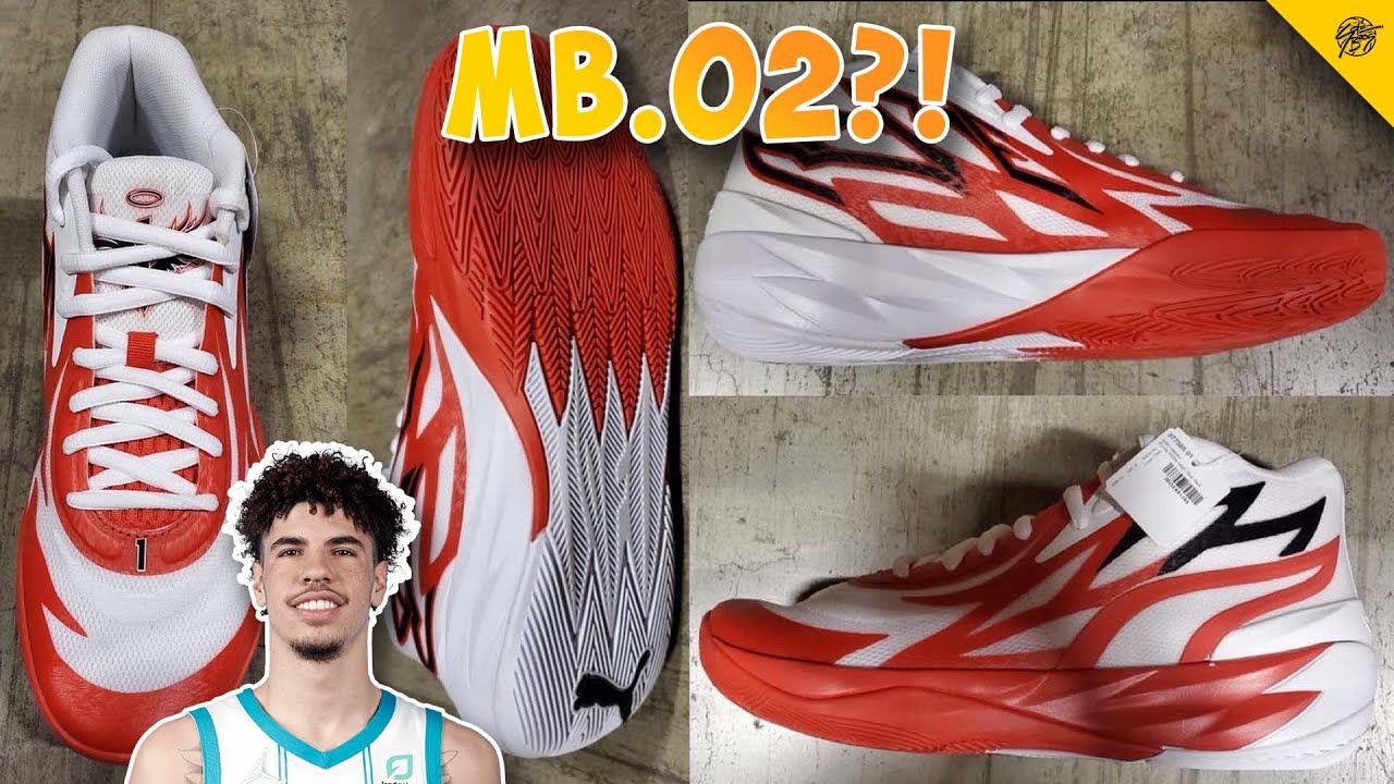 Puma MB.02 LEAK!! Lamelo Ball's Second Signature Shoe! - YouTube
