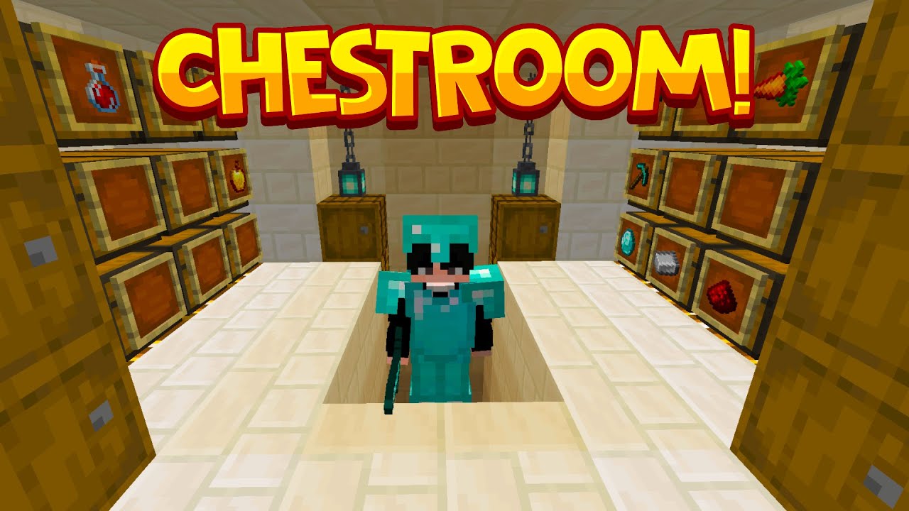 MAKING A *CHESTROOM* ON THE BEST EARTH SMP SERVER! *RANK GIVEAWAY ...
