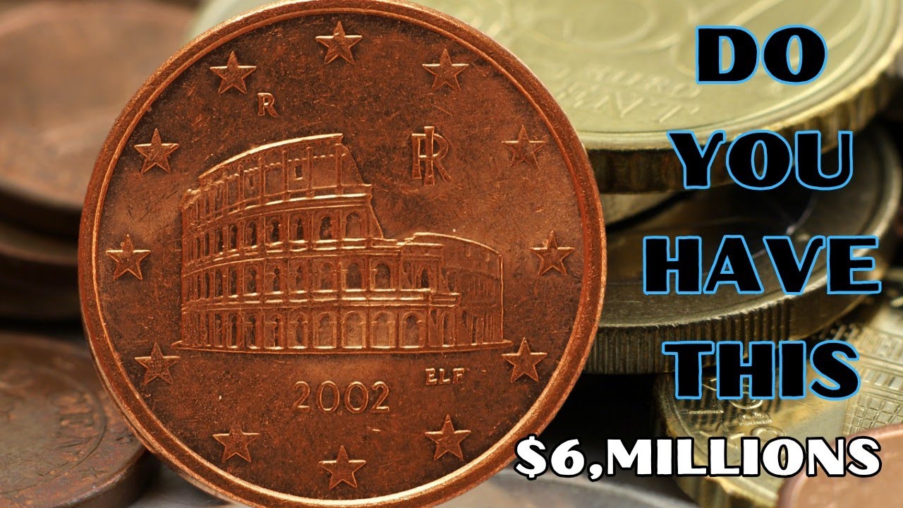Expensive 5 Euro Cent Coins From Europe Euro Cent Coins Worth Money ...