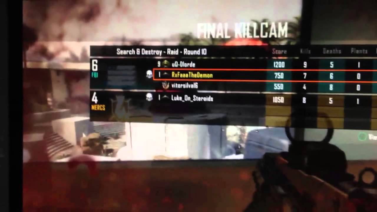 1st map Raid dispute vs Host booters - YouTube