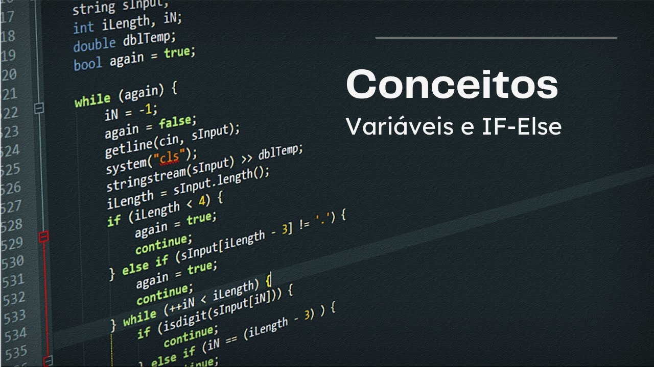 Introdução ao .NET: Variáveis e IF-Else em C# - YouTube