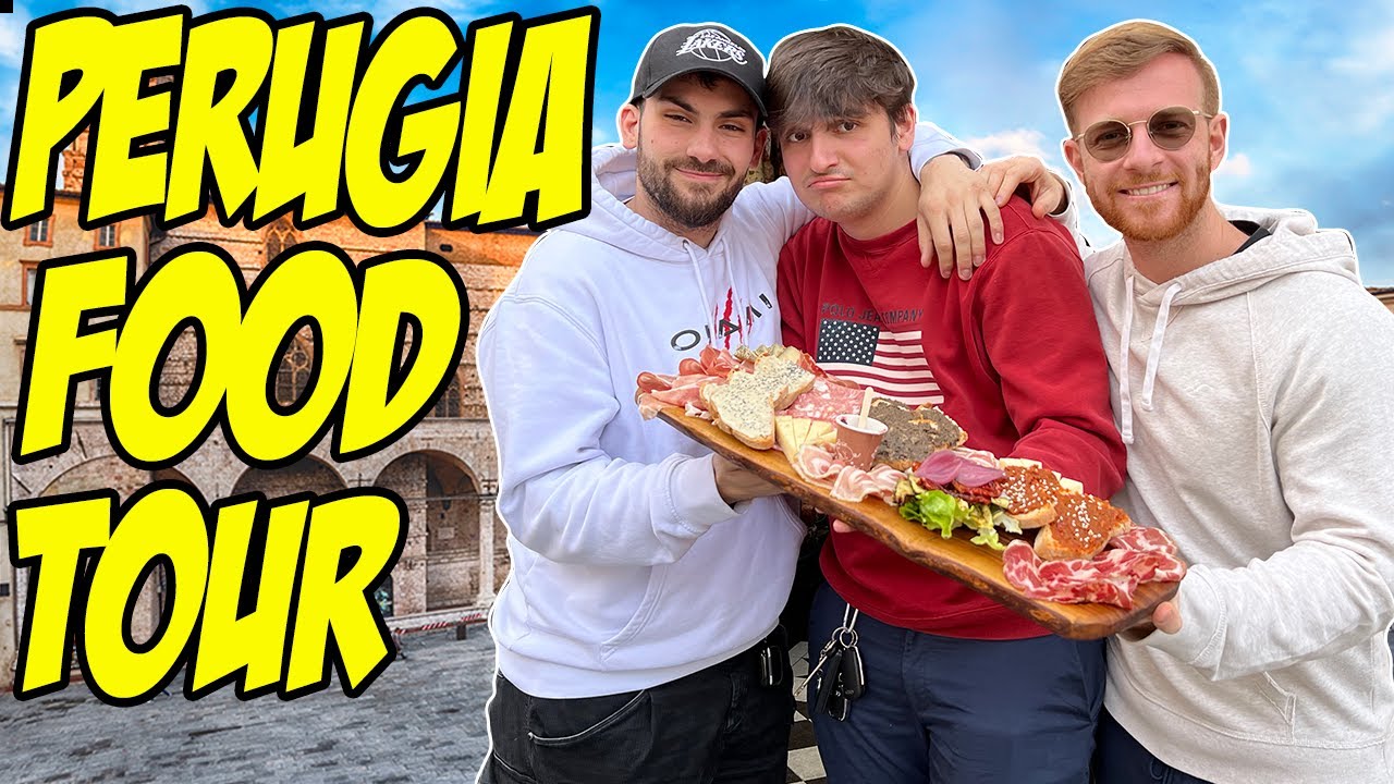 PERUGIA FOOD TOUR - YouTube