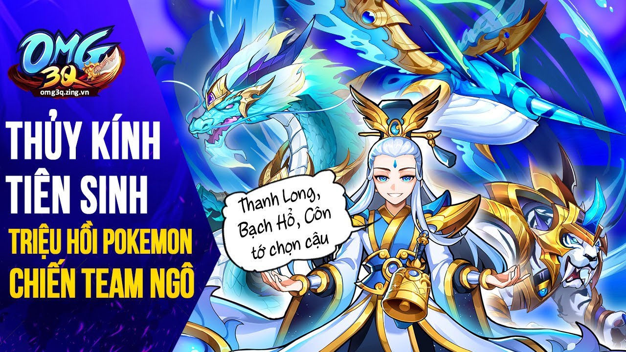 [OMG 3Q] THỦY KÍNH TIÊN SINH TRIỆU HỒI "POKEMON" ĐẠI CHIẾN TEAM NGÔ ...