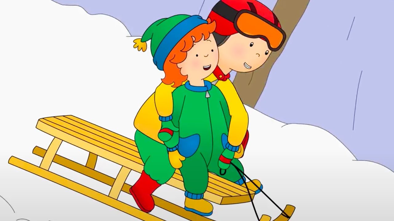 Caillou and the Winter Activities | Caillou Cartoon - YouTube