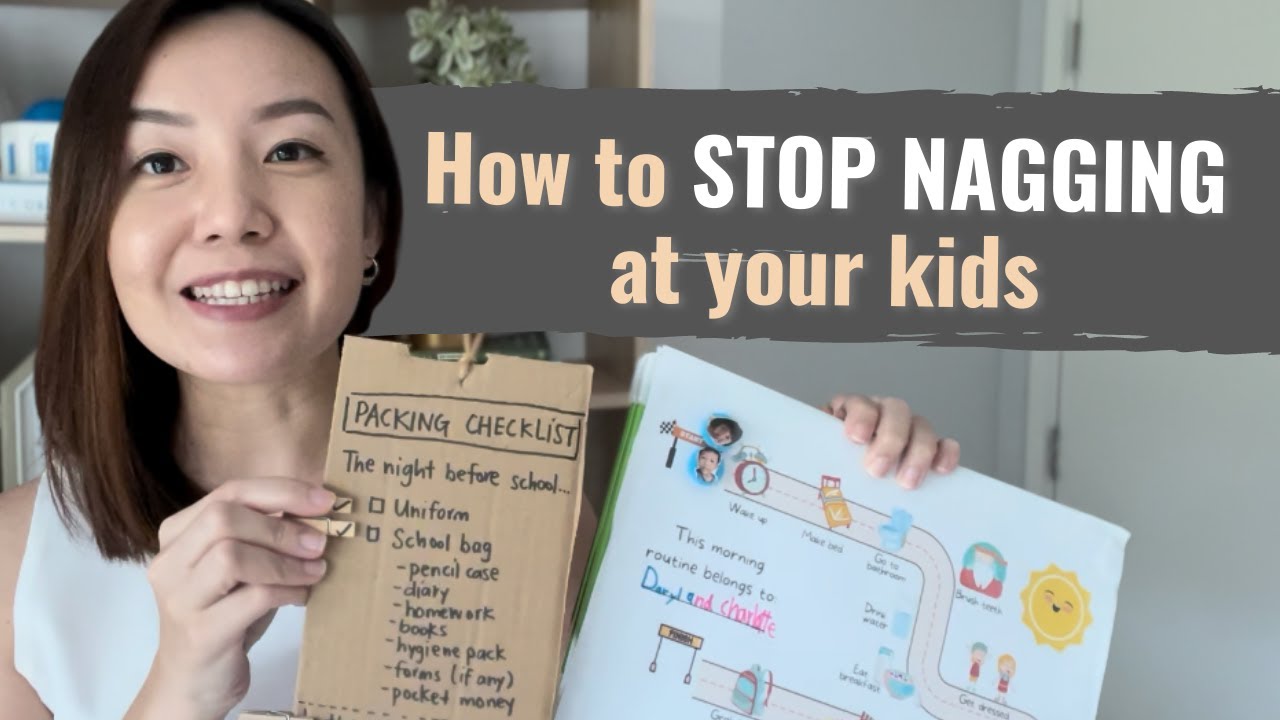 How to stop nagging at your kids | 5 tips to get kids to listen - YouTube