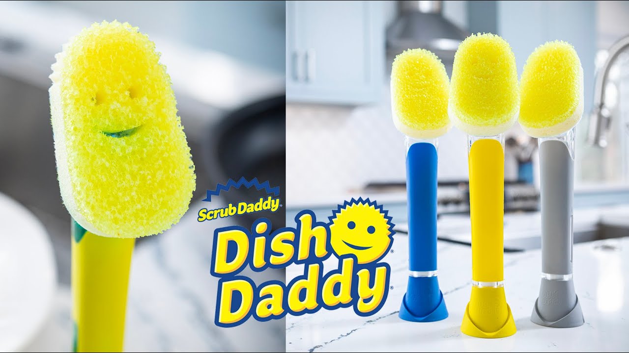 Why Dish Daddy Is The Ultimate Soap Dispensing Dishwand! - YouTube