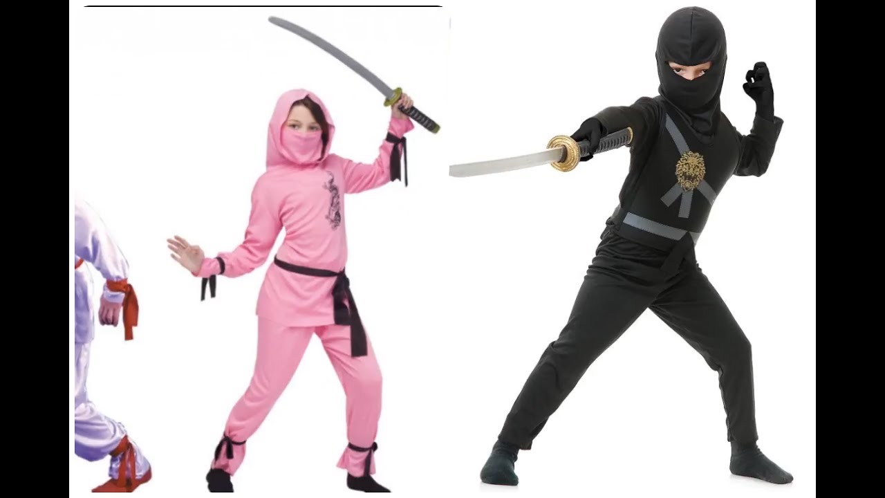 disfraces de ninjas para niños - YouTube
