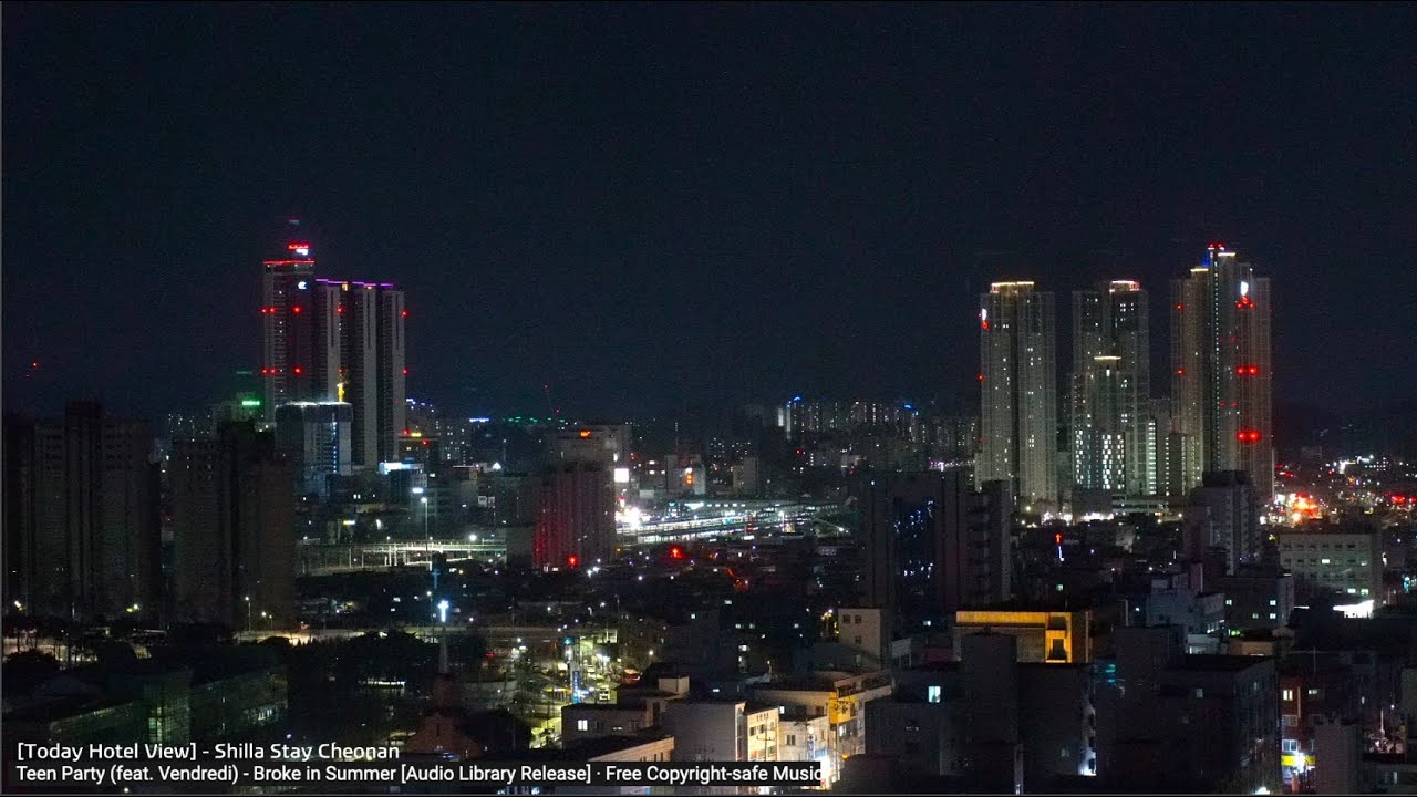 LIVE [Today Hotel Night View] - Shilla Stay Cheonan(South Korea) - YouTube