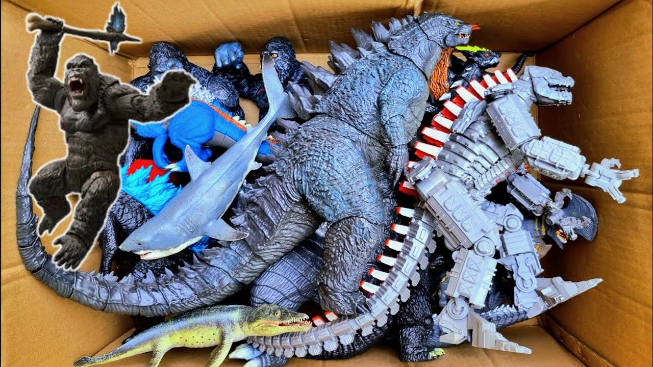 Top Kaiju Ultimate: Godzilla, Kingkong, Oozaru, T-Rex, Megalodon ...
