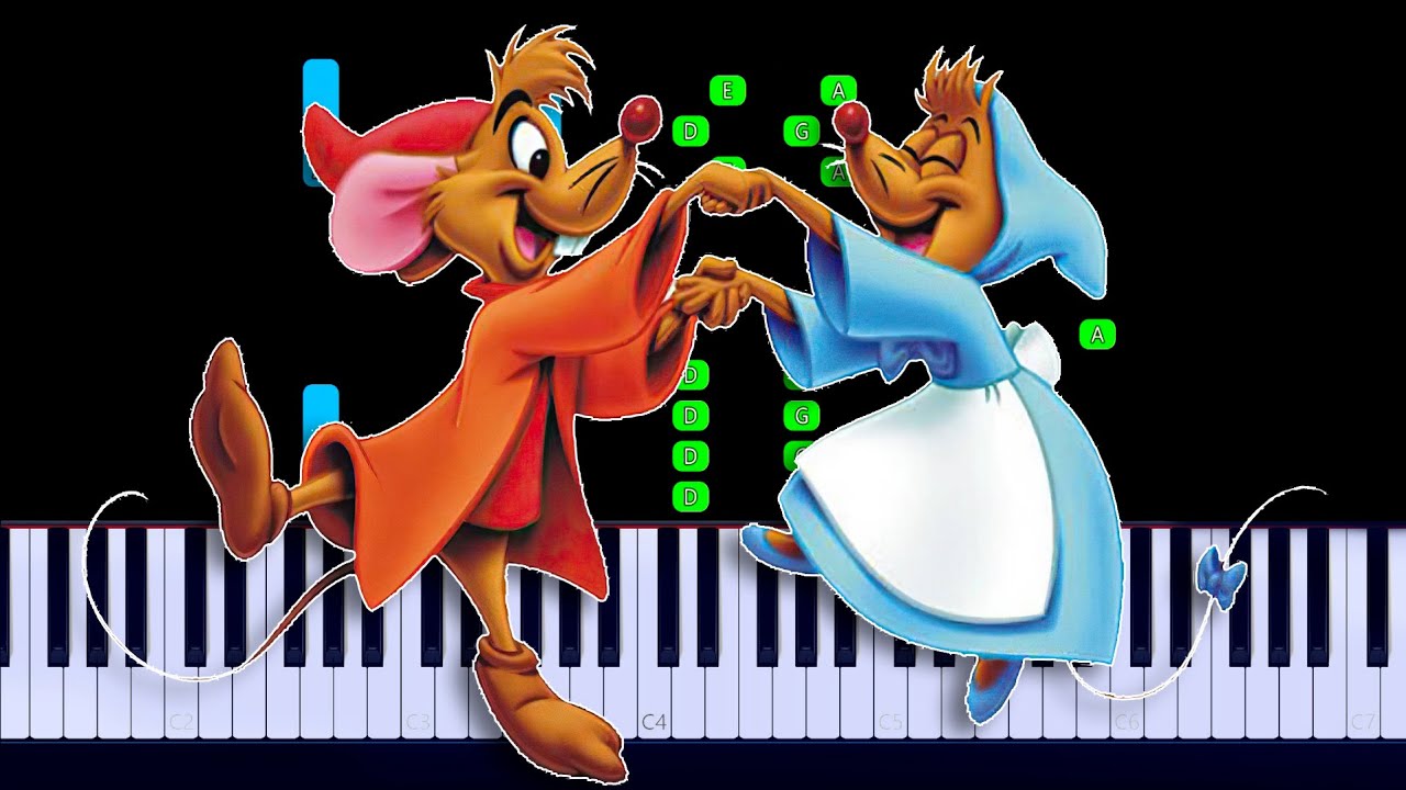 Cinderella - The Work Song Piano Tutorial - YouTube