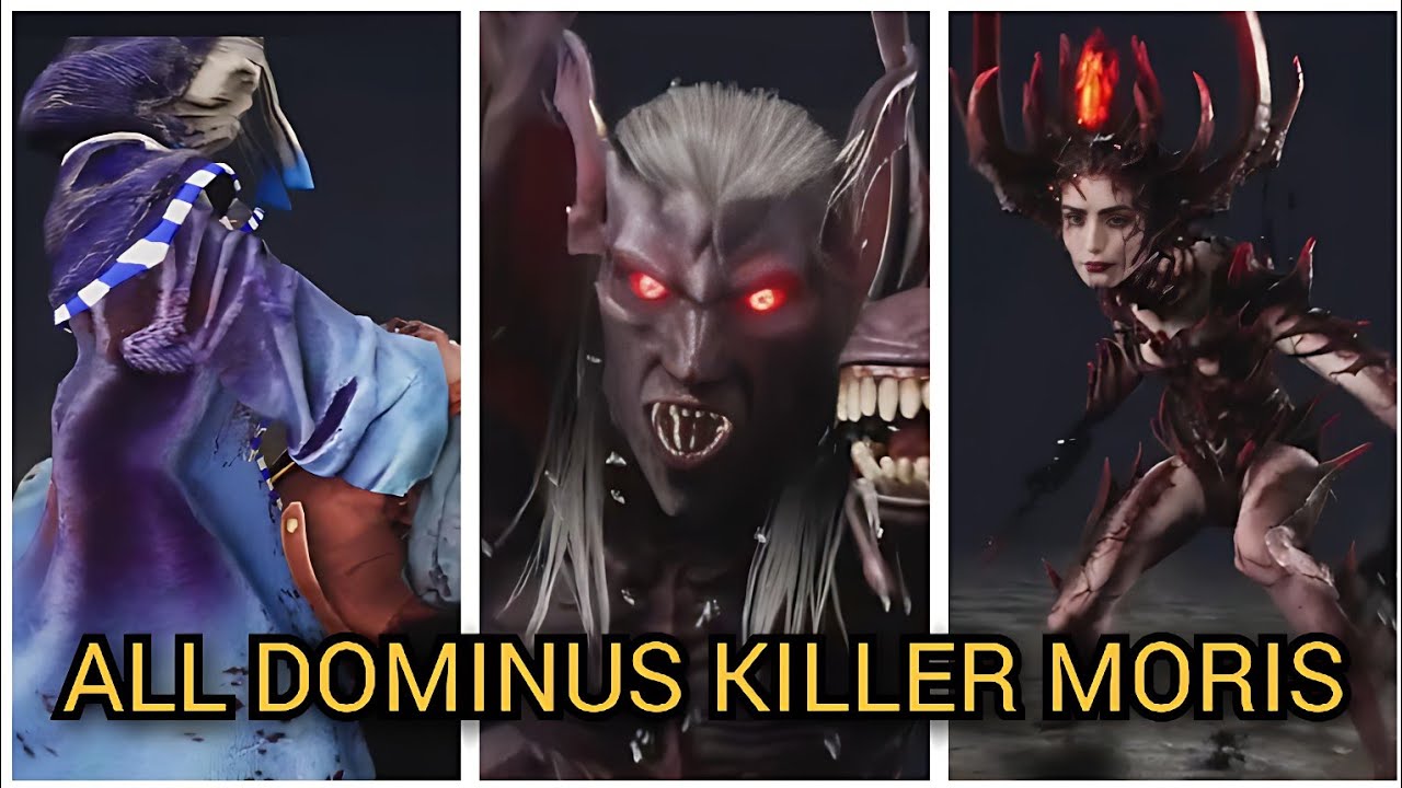 All Dominus Rift Killer Cosmetic Moris!! - Dead by Daylight - YouTube