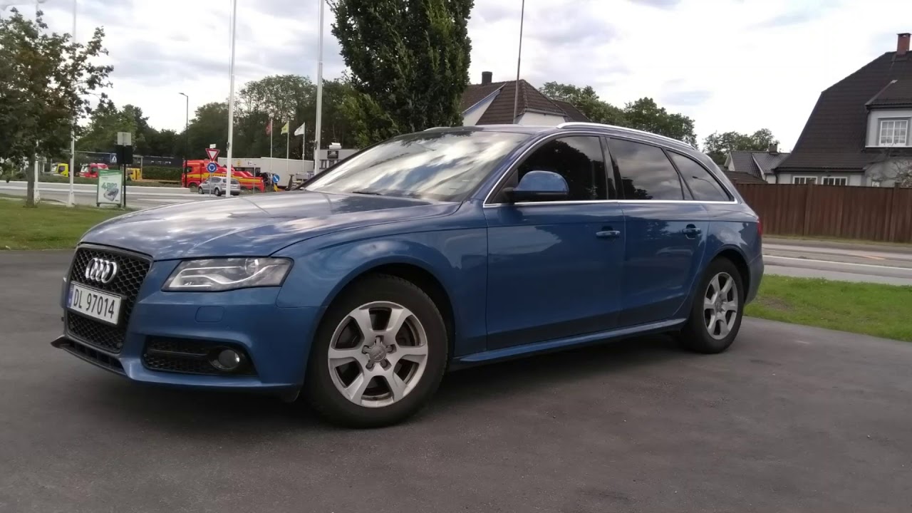 #5 First Audi A4 B8 video - YouTube