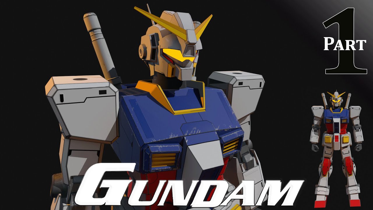 Gundam Mecha 3D Modeling Part 01 | Torso Base in Maya Tutorial - YouTube