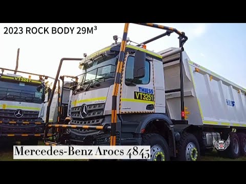 ROCK BODY 29M³ on Mercedes-Benz Arocs 4845 - YouTube