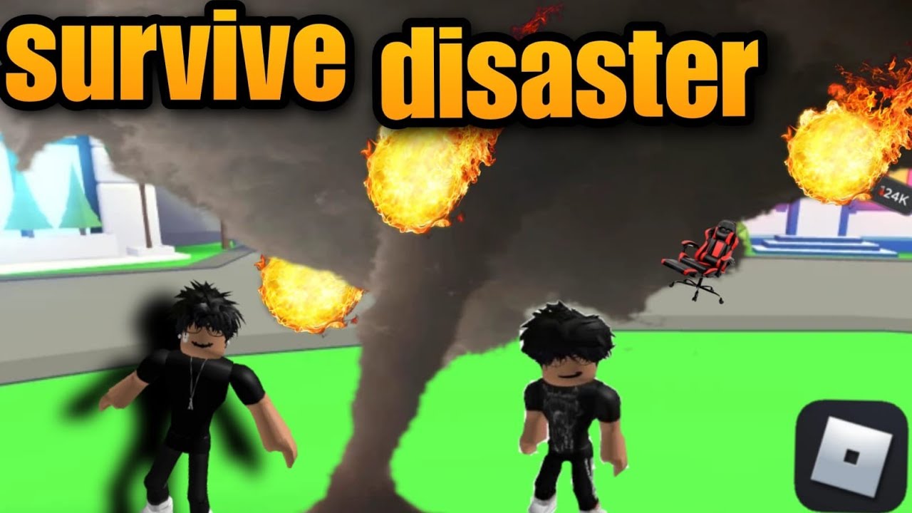 Roblox | Survive the Natural Disaster | #trending - YouTube