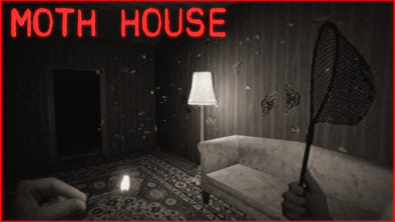 Terrifying Moth Horror Game [Moth House] - YouTube