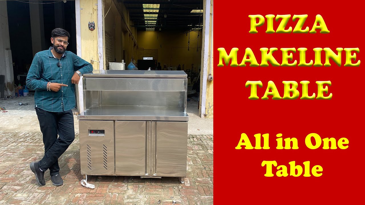 Pizza Makeline – Pizza Makeline Table – Pizza Preparation Table - YouTube