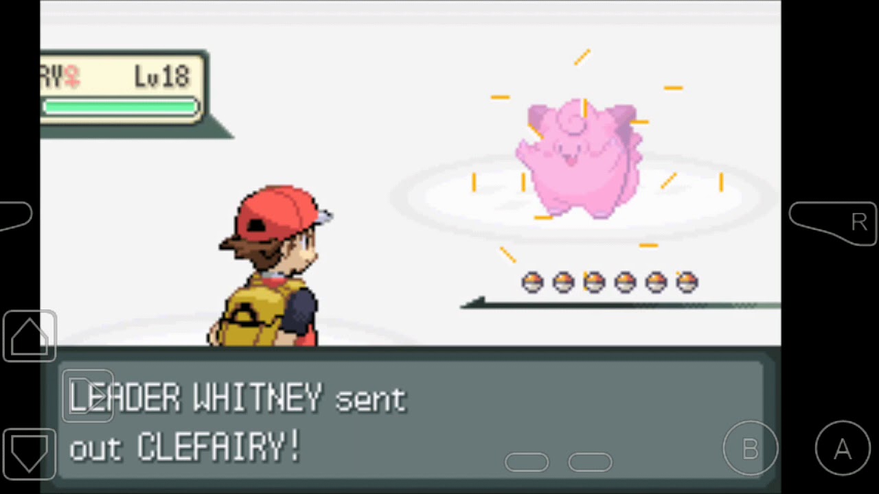 Pokemon Crystal Advance Gym Leader Whitney - YouTube