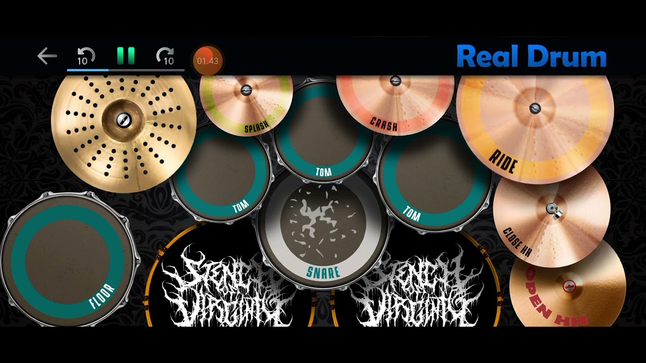 Drive - bersama bintang (cover real drum) - YouTube