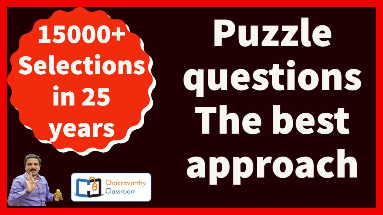 Puzzle basics for all competitive exams - YouTube